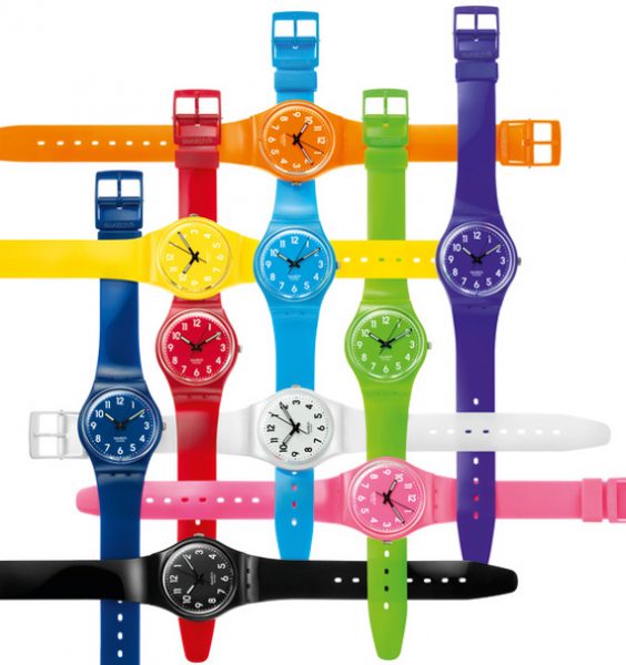Swatch Watch Color Codes Collection | The Fashionable Housewife ...