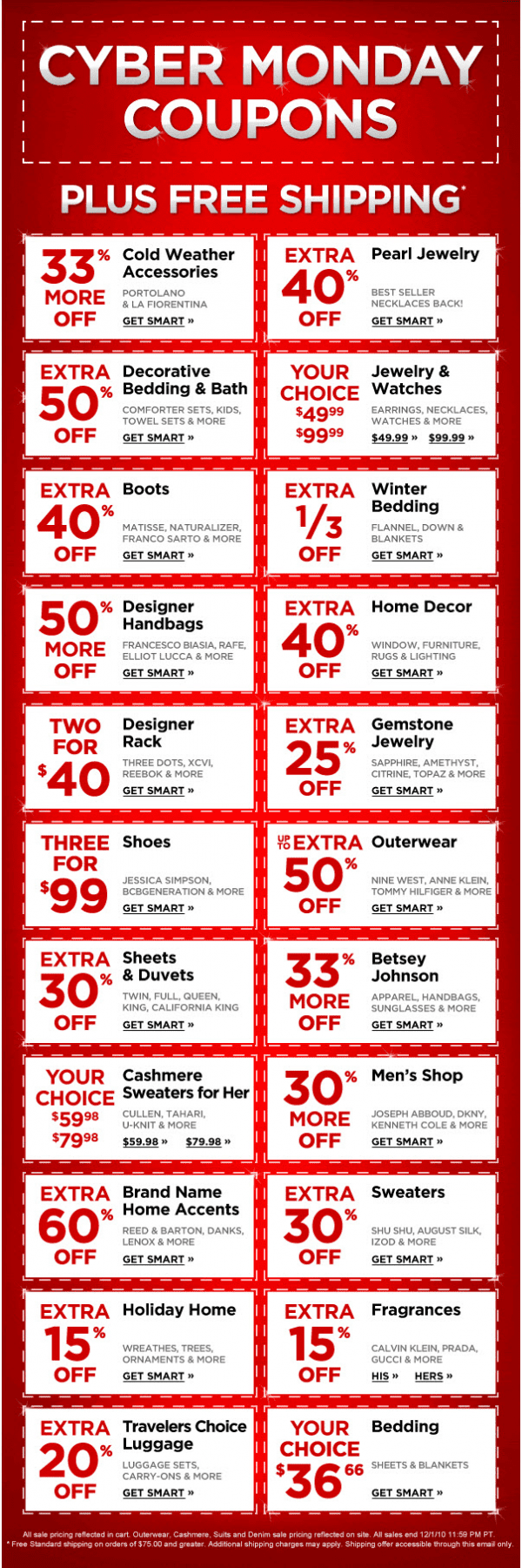 Smart Bargains Cyber Monday Coupon Codes | The Fashionable Housewife ...
