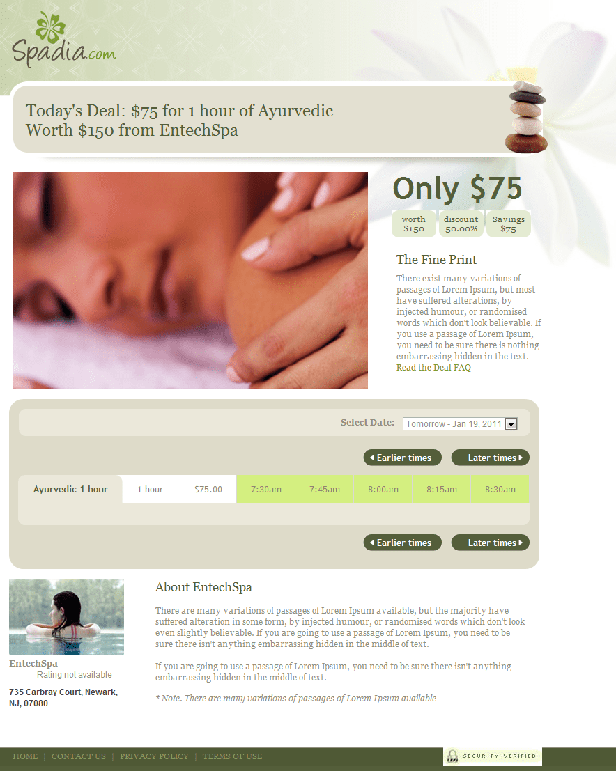 Great Deals on Spa Services at Spadia.com | The Fashionable Housewife ...