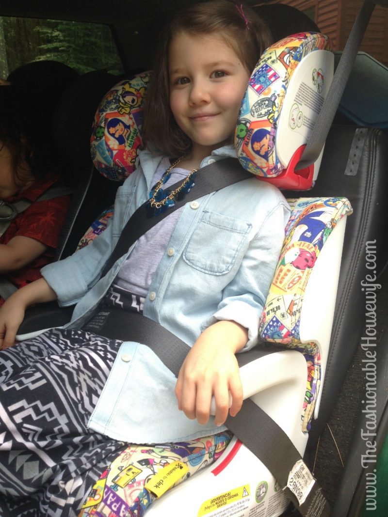 The Clek Oobr Booster Seat in Adorable tokidoki Travel Print | The ...