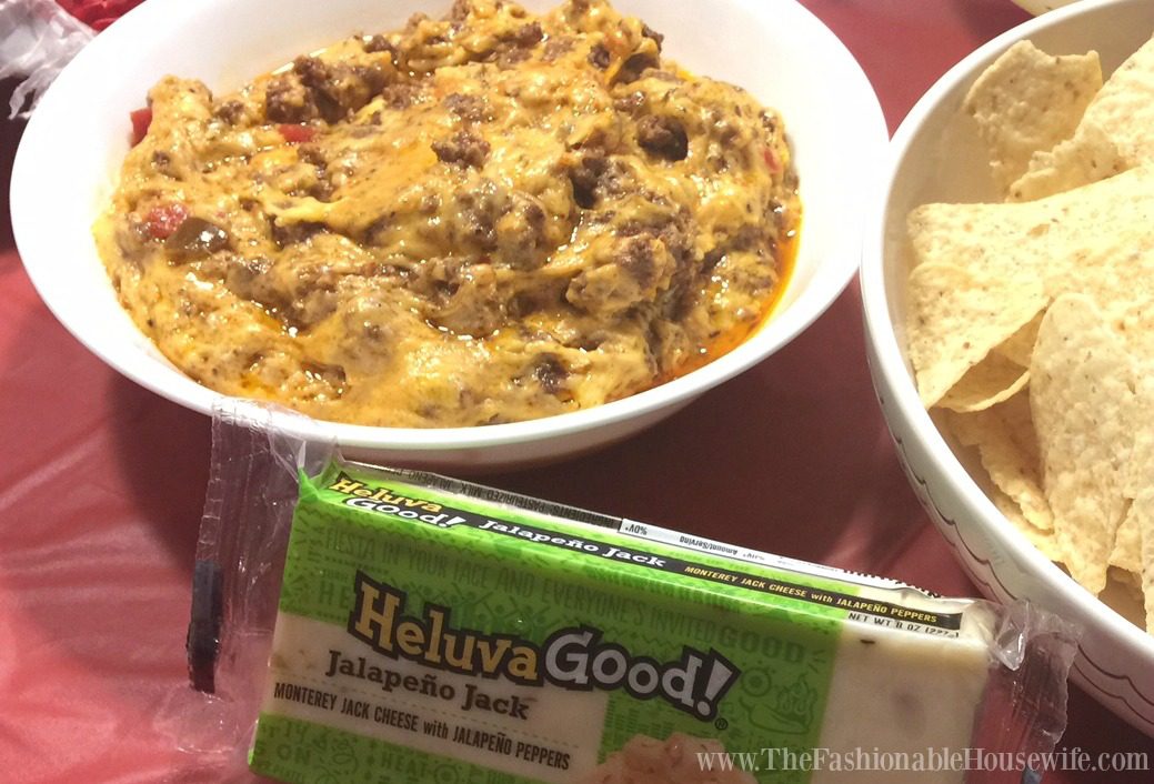 Heluva Good!® Cheese Beef Queso Dip Recipe | The Fashionable Housewife ...
