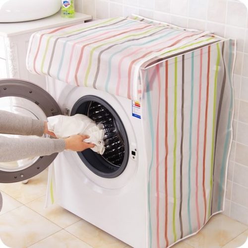 How To Make Your Own Washing Machine Cover | The Fashionable Housewife ...